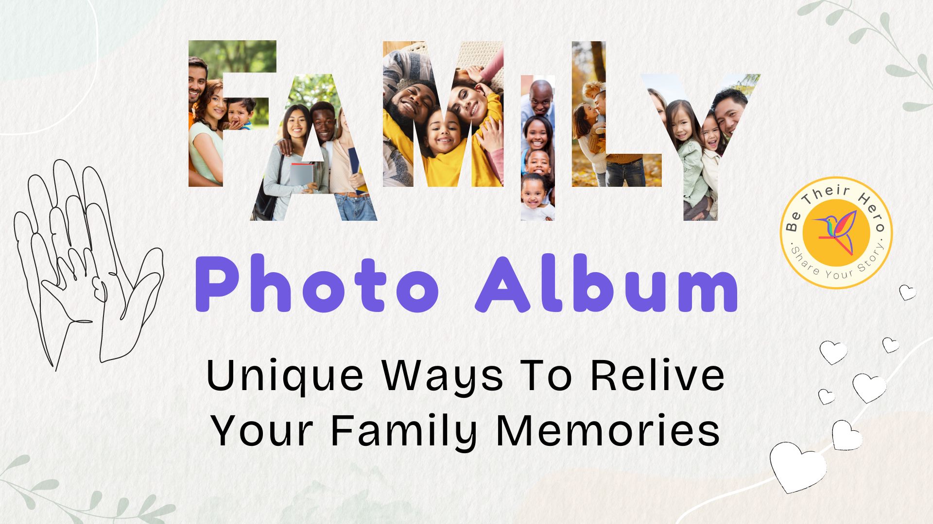 Family Photo Album - Unique Ways To Relive Your Family Pictures - Klokbox
